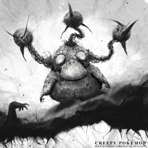 Artist Draws Pokémon Characters As Monsters & The Results Will Send ...
