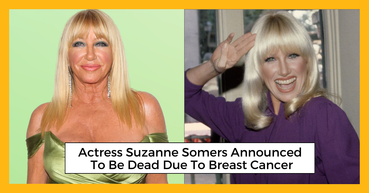 Actress Suzanne Somers, Iconic Star of ‘Three’s Company’, Dead at the ...